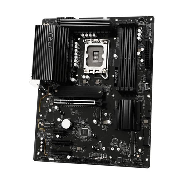 ATX-moderkort - ASRock - Z890 Pro-A - Socket 1851 - DDR5 - M.2 PCIe 5.0 ...