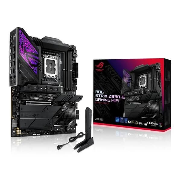 Moderkort - ASUS - STRIX Z890-E GAMING WIFI - Integrerat Wi-Fi ...