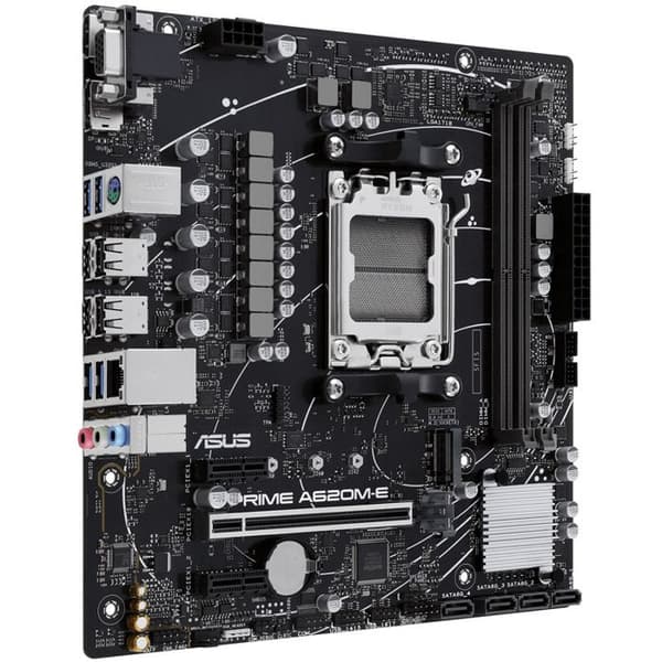 Moderkort - ASROCK - Prime A620M-E-CSM - Micro ATX - DDR5 - 96 GB | CDON