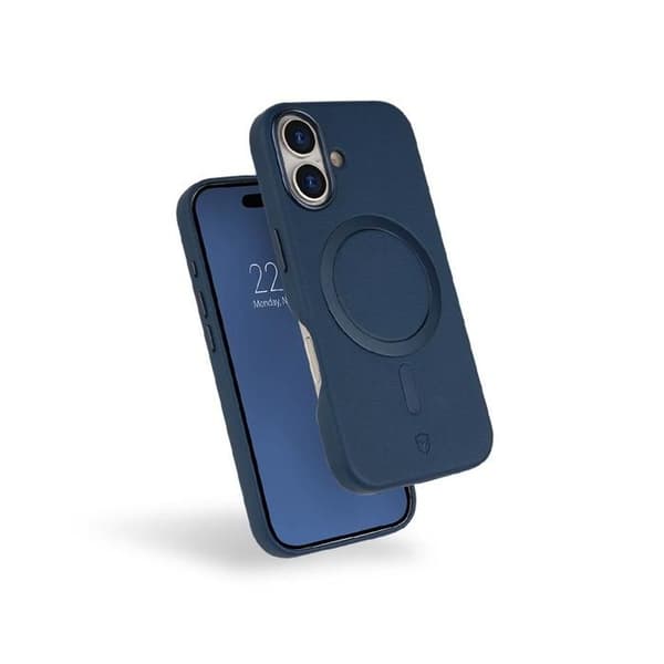 Förstärkt skal - FC Platinium - MagSafe - iPhone 17 - Mörkblå ...