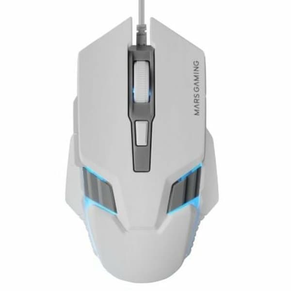 Gaming Mus Mars Gaming MM024 WH Vit 4000 dpi | CDON