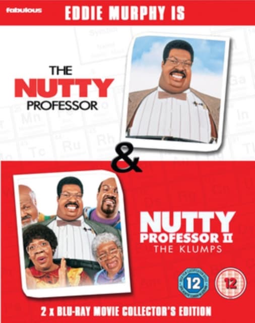 The Nutty Professorthe Nutty Professor 2 Blu Ray 2 Disc Import Cdon