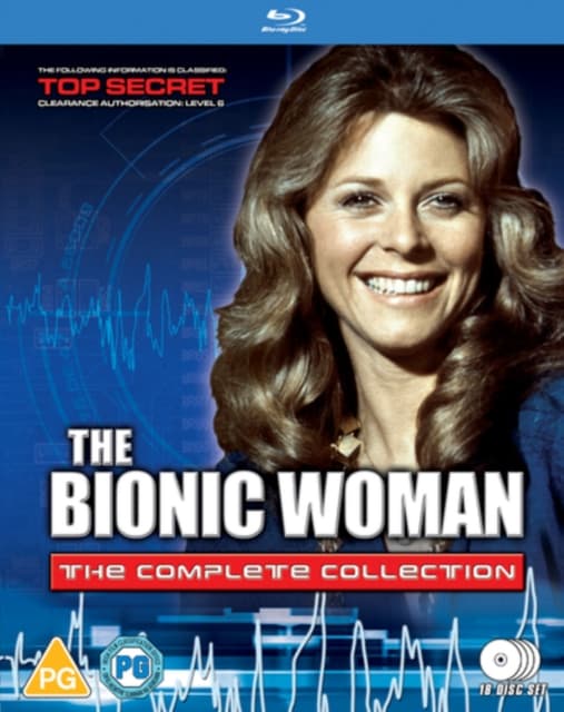 The Bionic Woman The Complete Collection Blu Ray 18 Disc Import Cdon