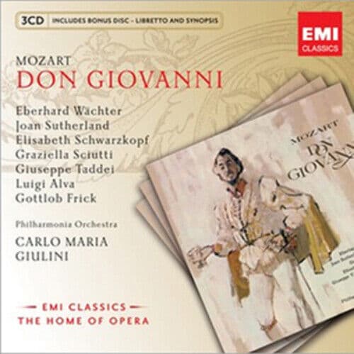 Wolfgang Amadeus Mozart : Don Giovanni CD 4 discs (2009) Pre-Owned | CDON
