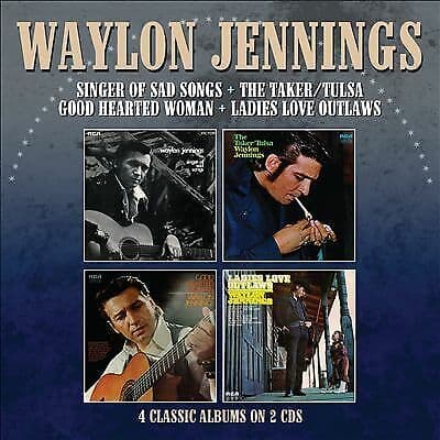 Waylon Jennings : Singer of Sad Songs/The Taker/Tulsa/Good Hearted | CDON