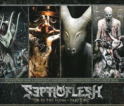 Septic Flesh : In the Flesh - Part II CD Box Set 4 discs (2021) | CDON
