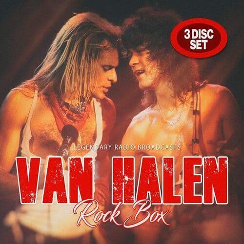 Van Halen : Rock Box: Legendary Radio Broadcasts CD Box Set 3 discs ...