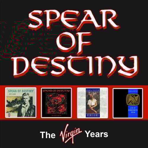 Spear of Destiny : The Virgin Years CD Box Set 4 discs (2019) | CDON