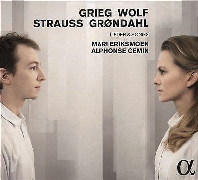 Edvard Grieg : Grieg/Wolf/Strauss/Grøndahl: Lieder & Songs CD (2016) | CDON