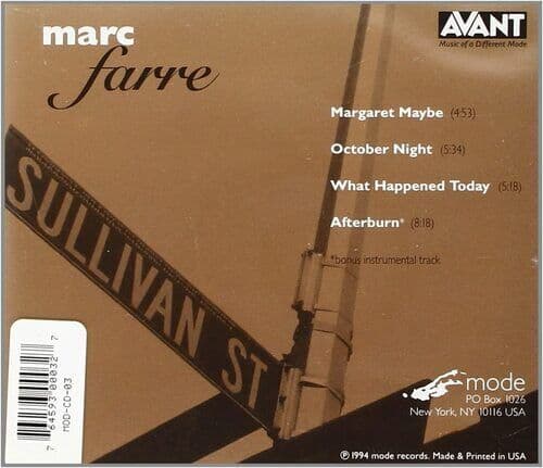 Marc Farre : Margaret Maybe CD (2018) | CDON