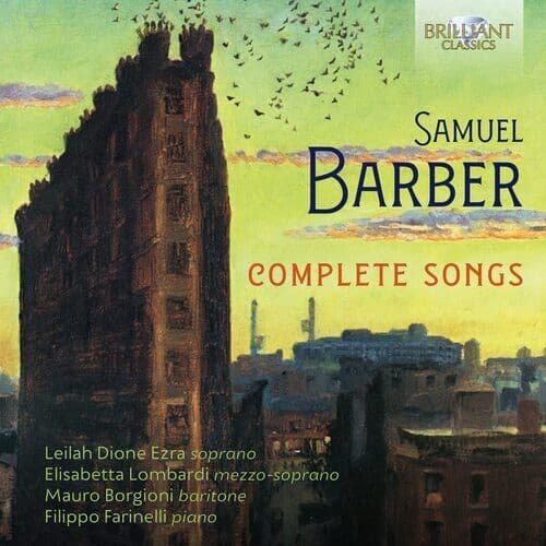 Samuel Barber : Samuel Barber: Complete Songs CD Box Set 3 discs (2023 ...