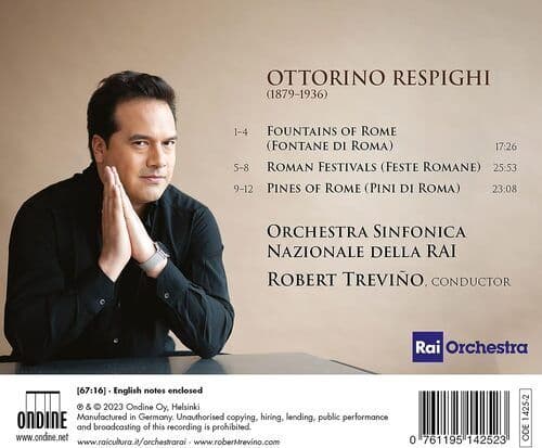 Ottorino Respighi : Respighi: Roman Trilogy: Pines of Rome/Fountains of | CDON