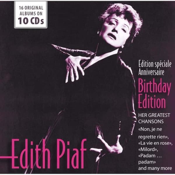 Födelsedagsutgåvan av Edith Piaf (CD) | CDON