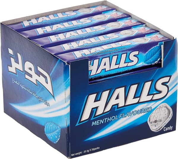 Halls Menthol Candy 126g. NA Pre-Owned | CDON