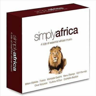 Various Artists : Simply Africa CD Box Set 4 discs (2011) Pre-Owned | CDON