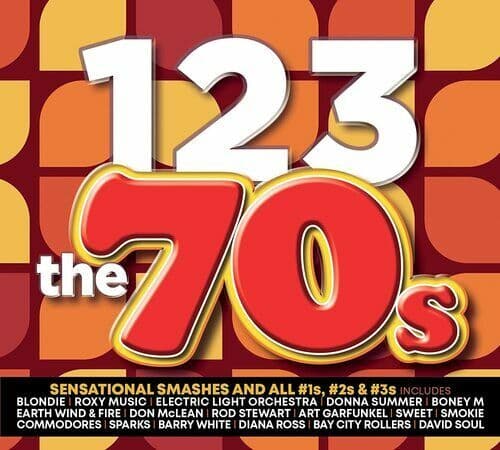 Various Artists : 1-2-3: The 70s CD Box Set 3 discs (2022) Pre-Owned | CDON