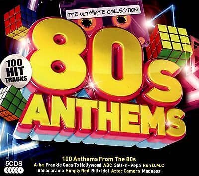 Various Artists : 80s Anthems CD Box Set 5 discs (2013) Pre-Owned | CDON