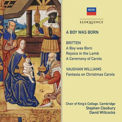 Benjamin Britten : Britten: A Boy Was Born/Rejoice in the Lamb/A ...