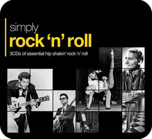 Various Artists : Simply Rock 'N' Roll CD Box Set 3 discs (2016) | CDON