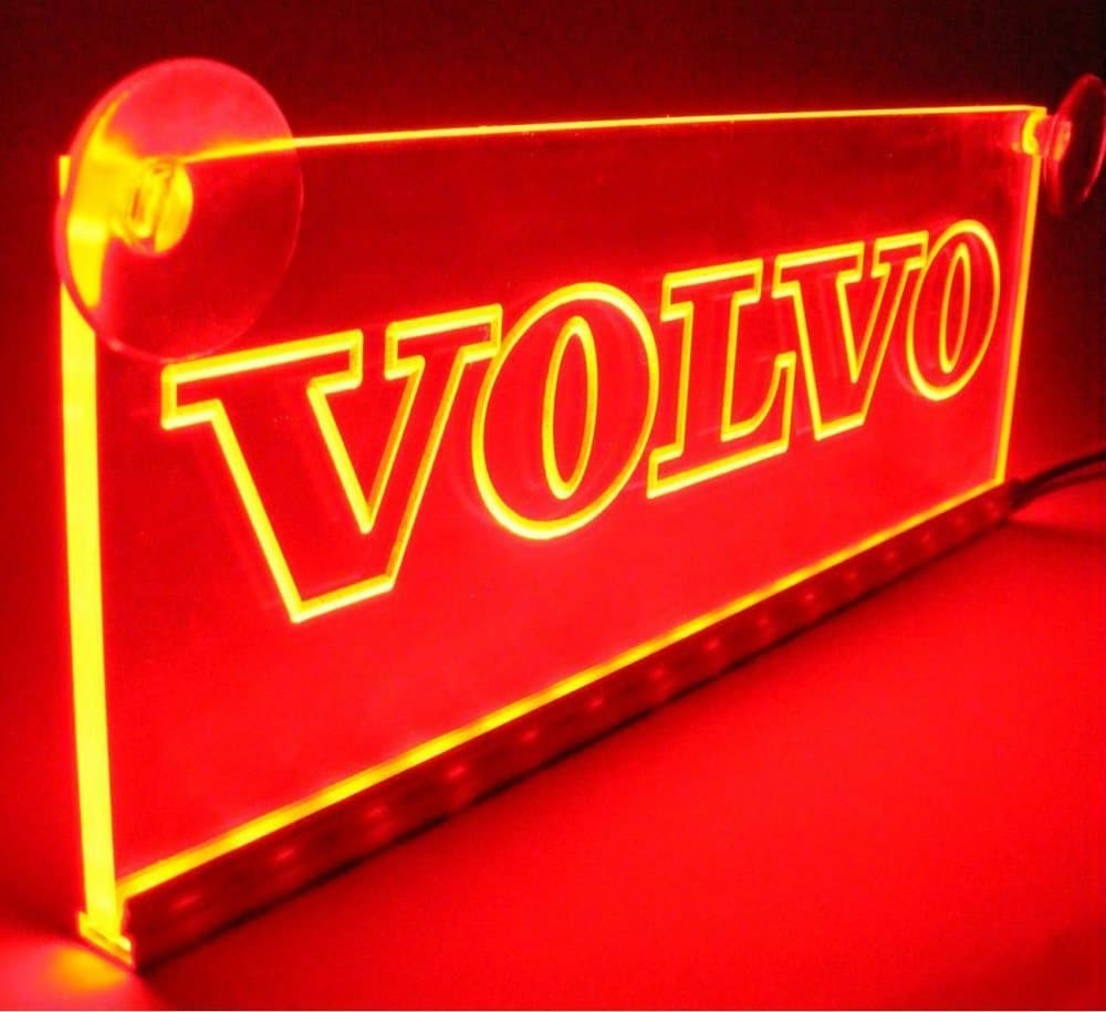 12 V VOLVO LED NEON LJUS SKYLT BIL LASTBIL | CDON