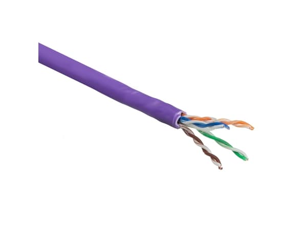 ACT Cat 6 U/UTP solid installation cable without pair splitter, LSZH ...