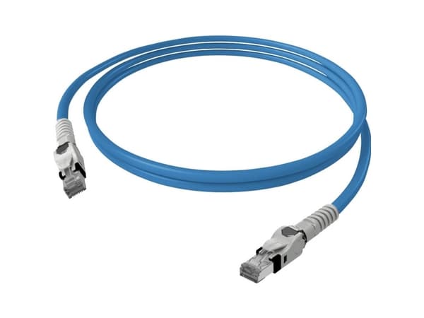 EasyLan CP1OBMSMS0015, 1,5 m, Cat6a, S/FTP (S-STP), RJ-45, RJ-45, Blå ...