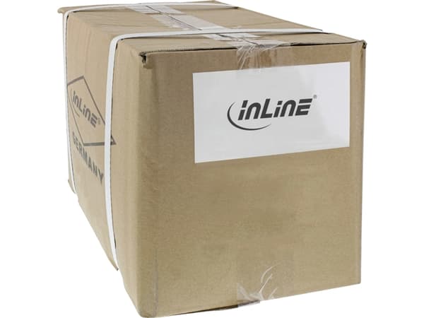 InLine 70 B-Pack patchkabel S/FTP Cat.6A halogenfri CU blå - Nätverk ...