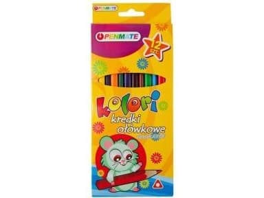 Penmate oljekritor 12 färger | CDON