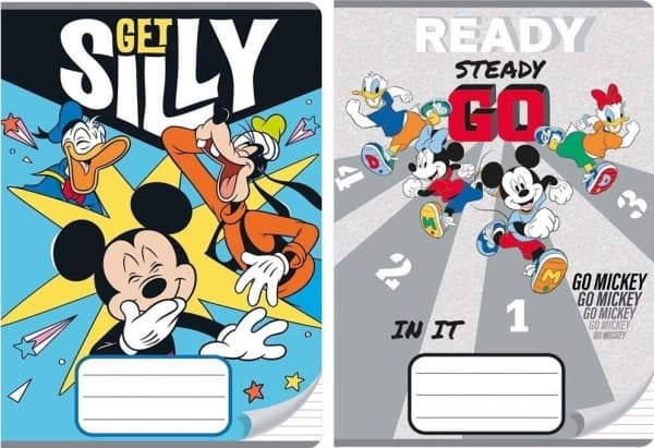 Benjamin Notebook A5/16K line Mickey Mouse (20 pcs.) | CDON