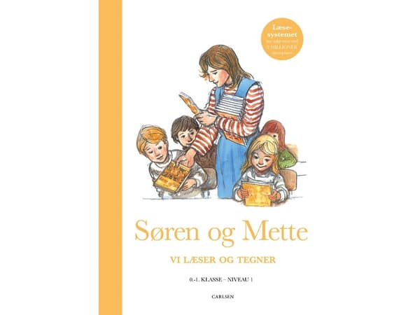 Søren og Mette: Vi læser og tegner (Opgavebog 1, 0.-1. klasse) | Ejvind ...