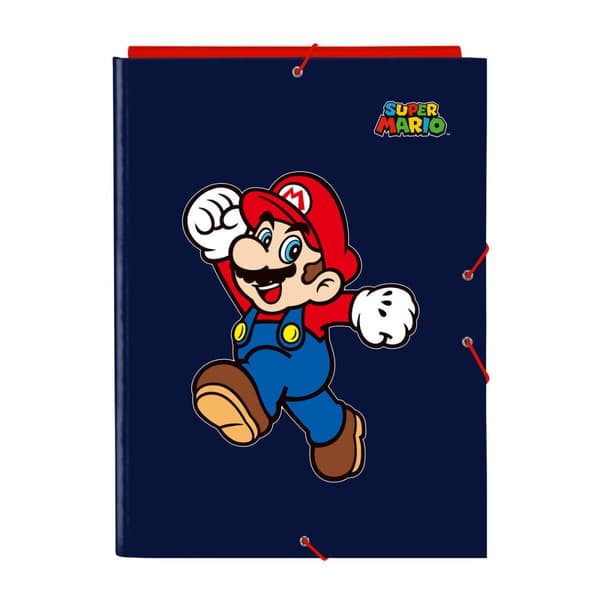 Folder Super Mario World Navy Blue A4 | CDON