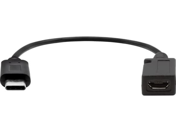 ProXtend USBC-MICROB-0002, 0,2 m, USB C, Micro-USB B, USB 2.0, Svart | CDON