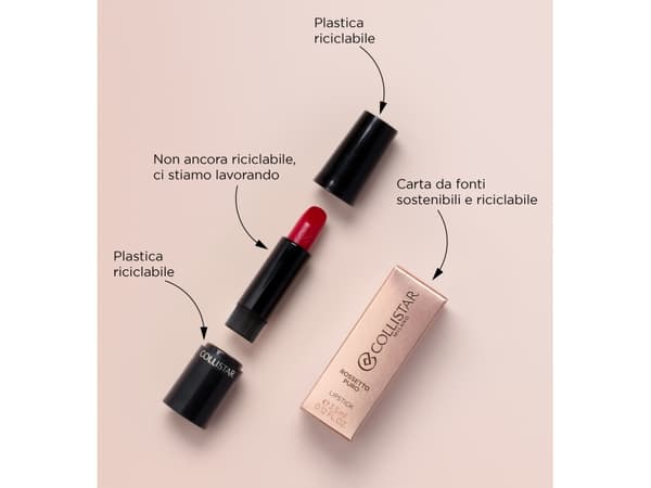 COLLISTAR LIPSTICK PURO 26 ROSA METALLO | CDON