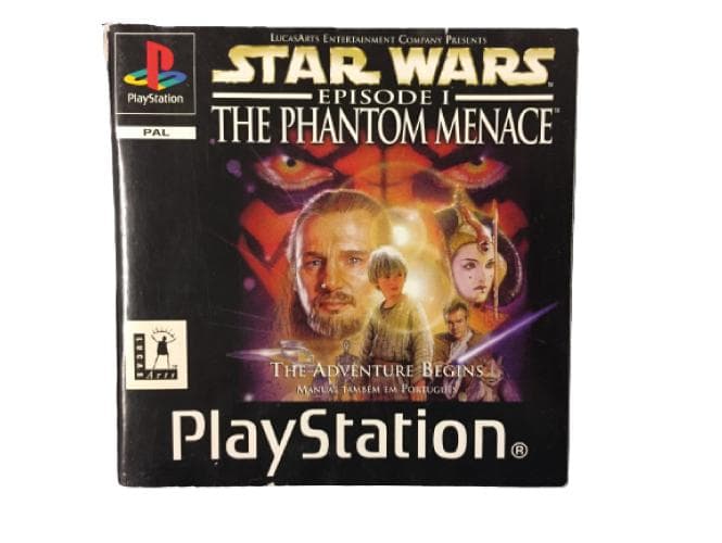 MANUAL Star Wars Episode 1: The Phantom Menace PSOne Playstation 1 PS1 ...