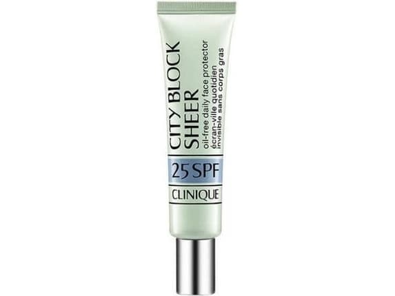 City Block Sheer 25 SPF Oil Free Daily Face | CDON