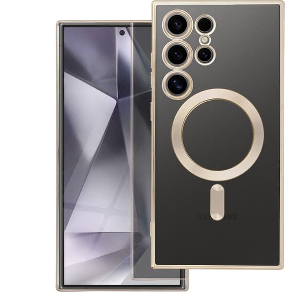 Galaxy S25 Ultra Mobilskal Magsafe Electro Mag - Guld | CDON