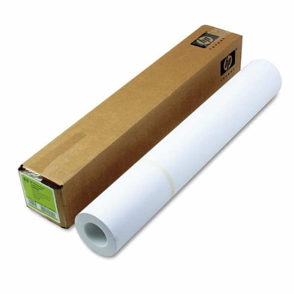 Rulle av bestruket papper HP C6029C 30 m Täckt Vit Svart | CDON