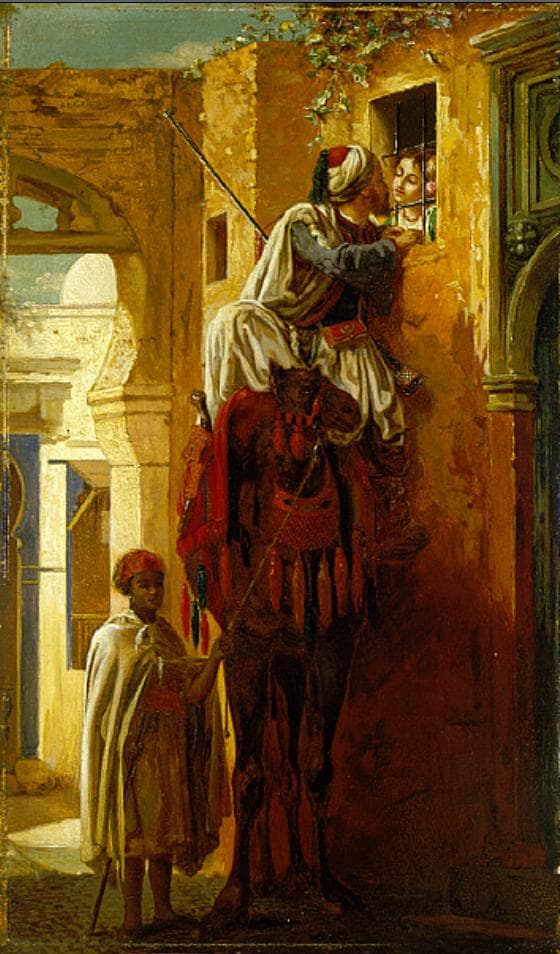 The Tryst (exterior), after 1840, Jean-Leon Gerome | CDON The Tryst (exterior), after 1840, Jean-Leon Gerome | CDON