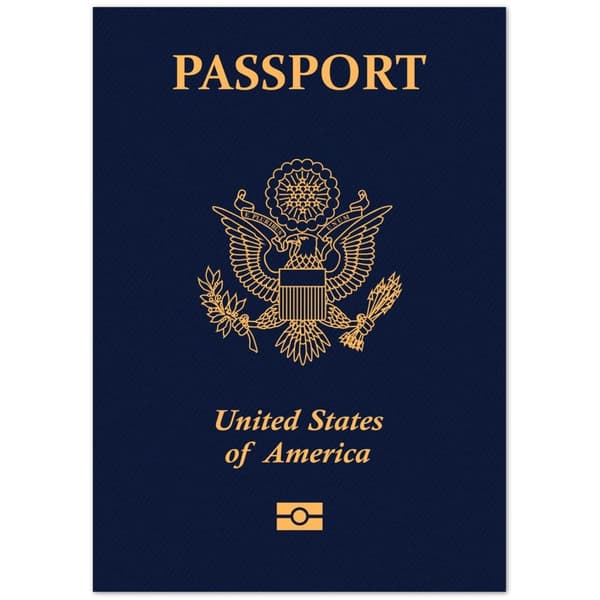 USA Pass Poster - A4 21X29.7 cm / 8X12? | CDON