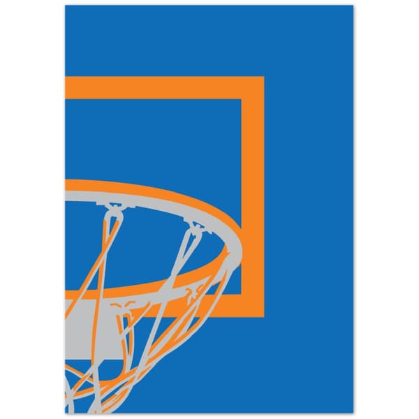 New York Basket Poster - A0 (84.1 X 118.9 cm) | CDON