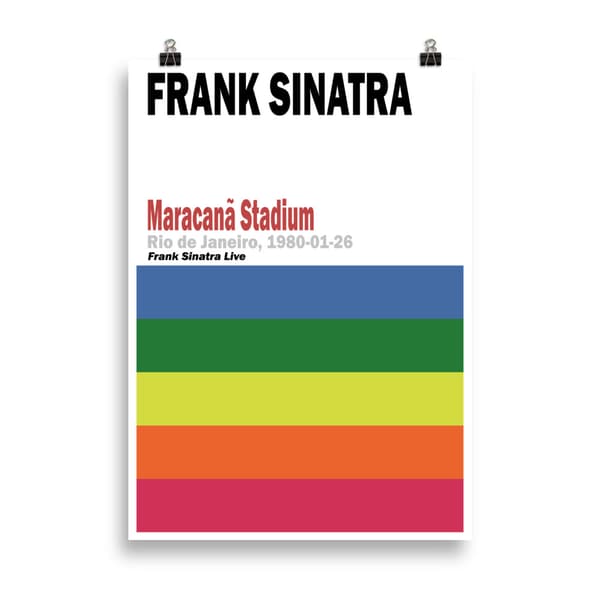 Frank Sinatra Poster Poster - 50X70 cm | CDON