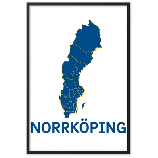 Norrk ping Poster - 61X91 cm | CDON