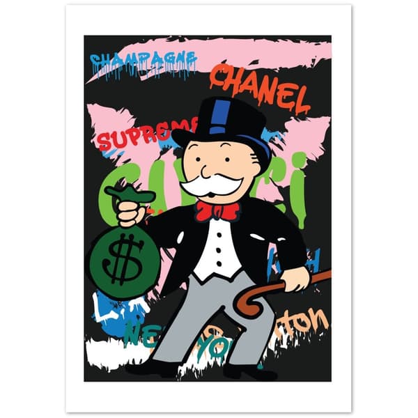 Monopoly Guys Poster - 70X100 cm / 28X40? | CDON