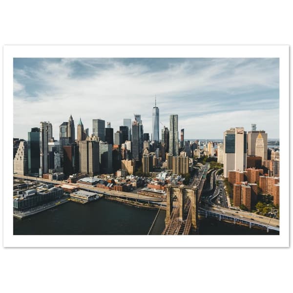 New York Skyline Poster - A0 (84.1 X 118.9 cm) | CDON