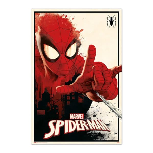 Marvel Comics Spider-Man Web-Slinger affisch | CDON