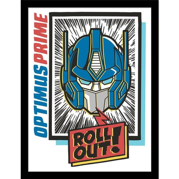 Transformers Roll Out Optimus Prime Framed Poster | CDON