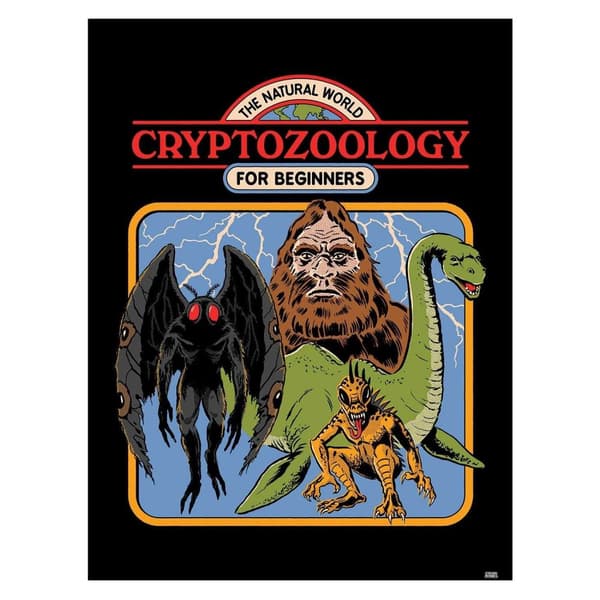Steven Rhodes Cryptozoology For Beginners Print | CDON