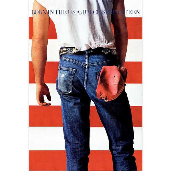 Bruce Springsteen Born In The USA Poster | CDON