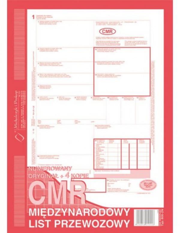 CMR A4 (ALKUPERÄINEN + 4 KOPIOTA) - NUMERO 800-2 NUMERO | CDON