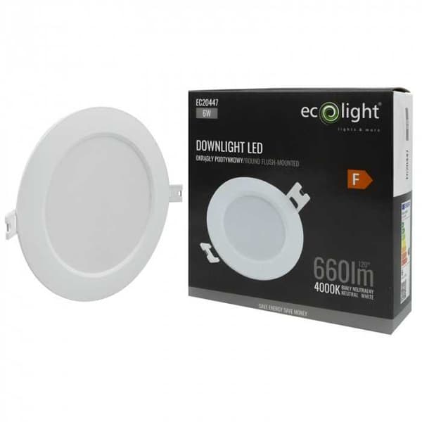 DOWNLIGHT LED P/T RUND 6W 4000K VIT DL-1 | CDON
